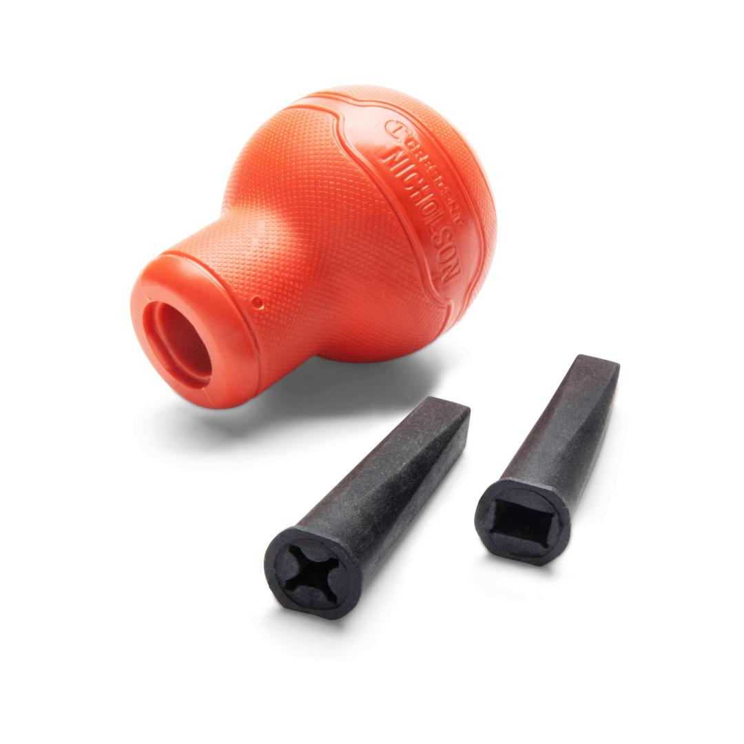 Short Round File Handle with Inserts | Crescent