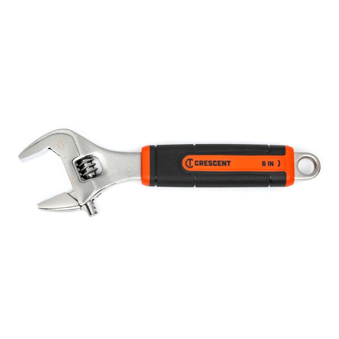 6" Adjustable Wrench with Quick-Fit-Jaw