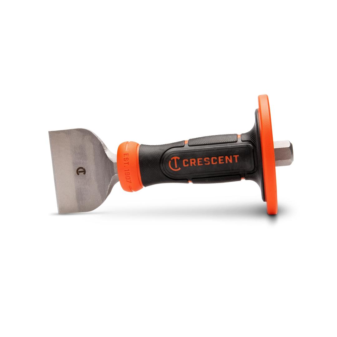 3" X 8-1/2" Brick Chisel with Handguard | Crescent