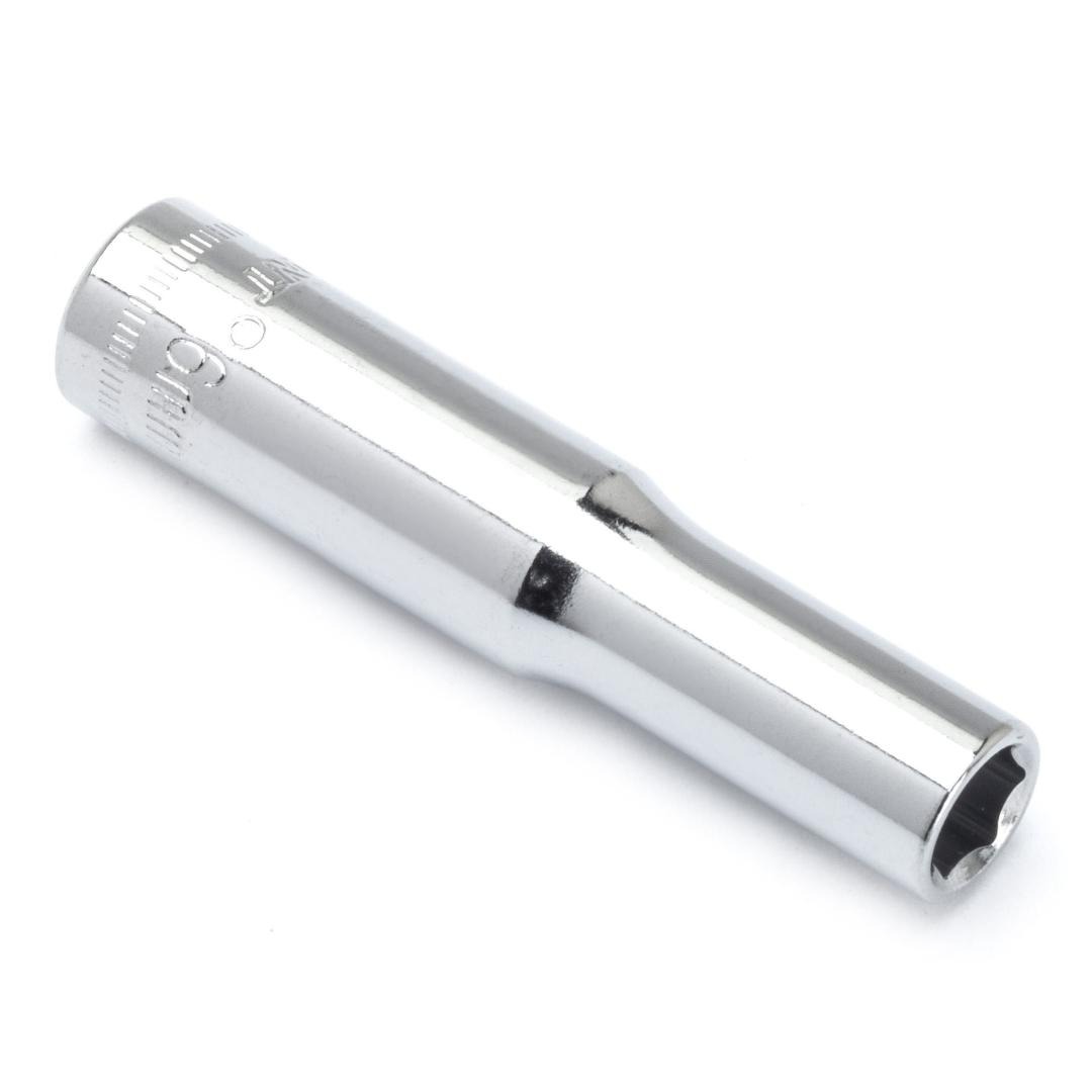 1/4" Drive 6 Point Deep Metric Socket 6mm