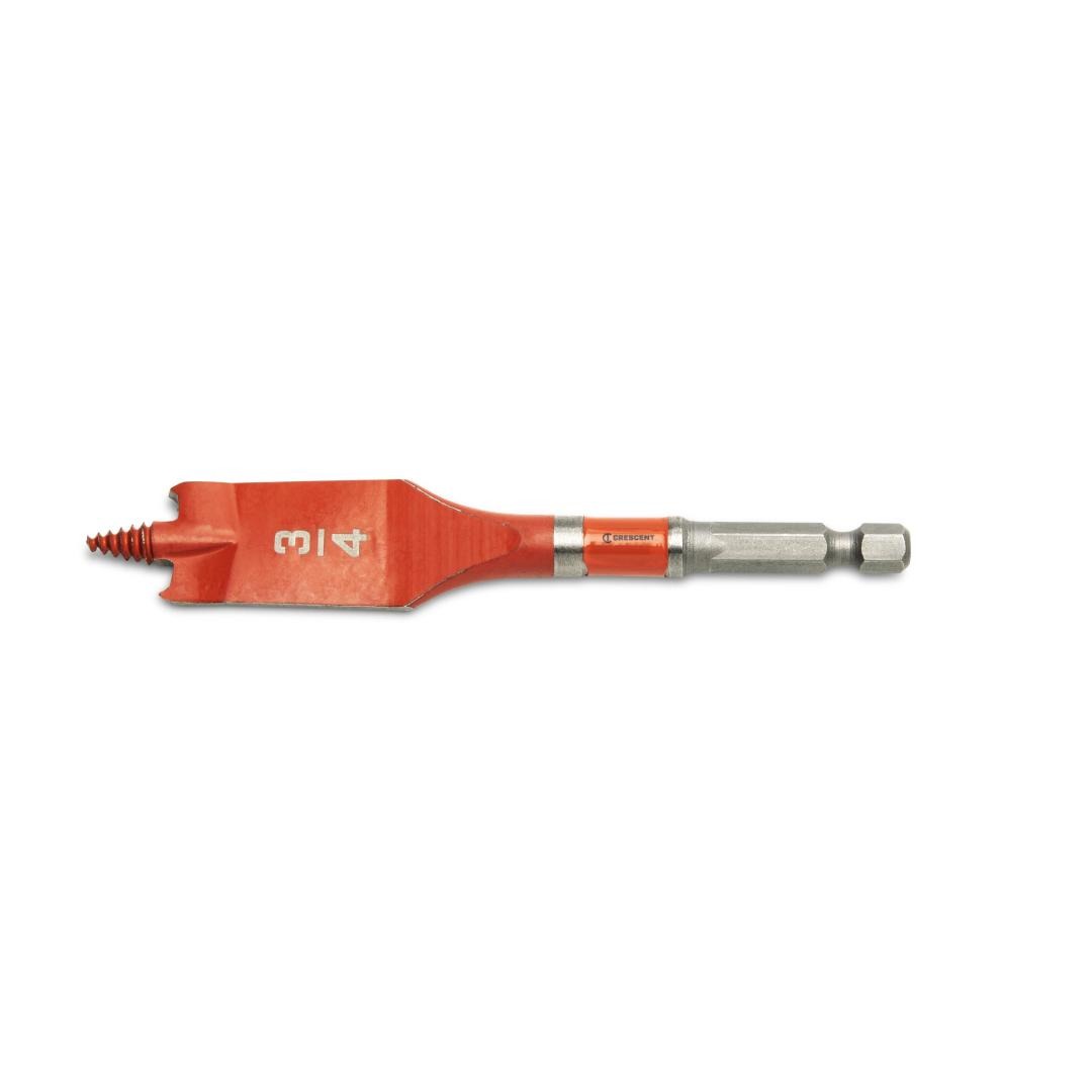 3/4 x 4" Screw Point Spade Drill Bit | Crescent Tools