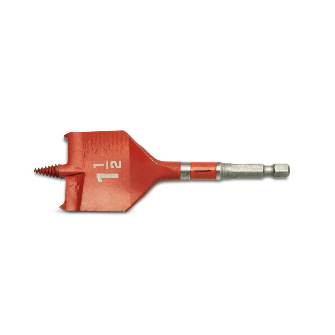 1-1/2 x 4" Screw Point Spade Drill Bit | Crescent Tools