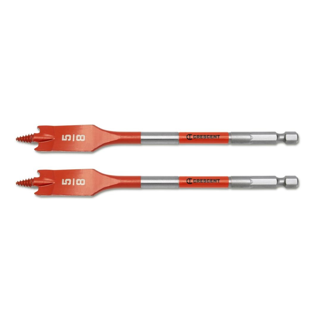 5/8 x 6" 2Pc Screw Point Paddle Drill Bit