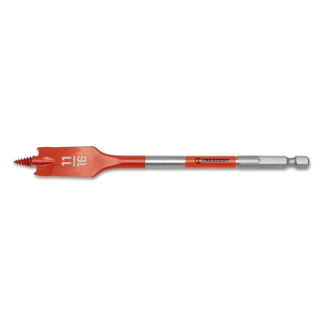 11/16 x 6" Screw Point Paddle Drill Bit | Crescent Tools