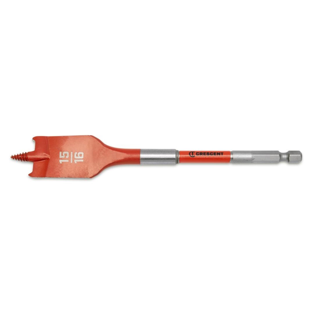 15/16 x 6" Screw Point Paddle Drill Bit | Crescent Tools