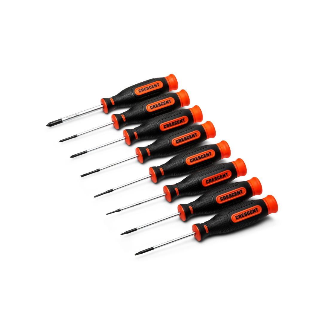 8 Piece Precision Screwdriver Set | Crescent