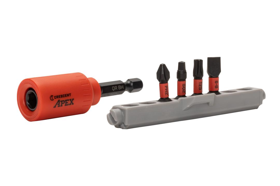 5 Pc. u-GUARD™ Quick Release Bit Holder and VORTEX™ Bits