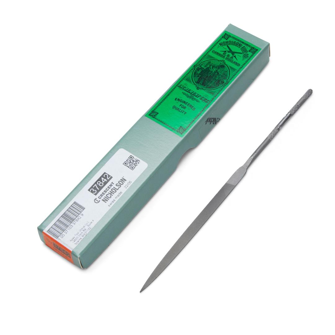 6-1/4" 2 Cut Flat Needle File | Crescent Nicholson