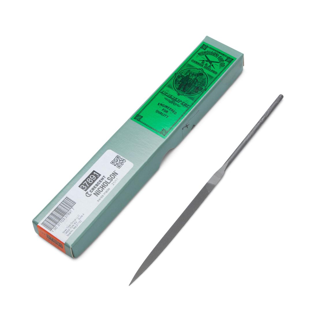 6-1/4" 0 Cut Knife Needle File - Safe Back