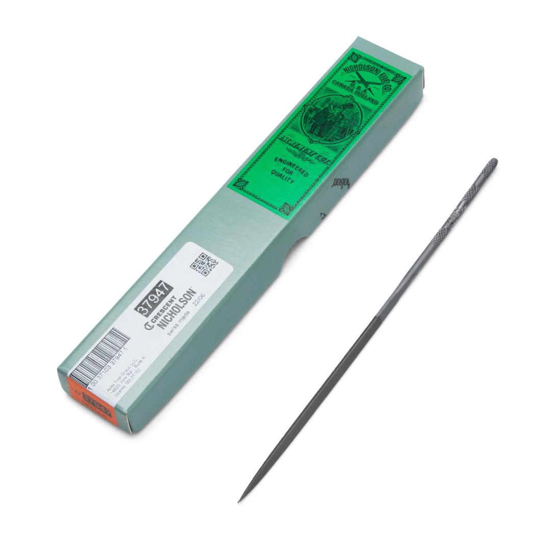 6-1/4" 0 Cut Three Square Needle File | Crescent Nicholson