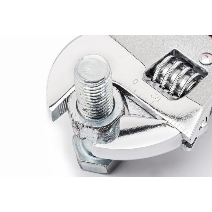 10" Locking Adjustable Dual Material Wrench