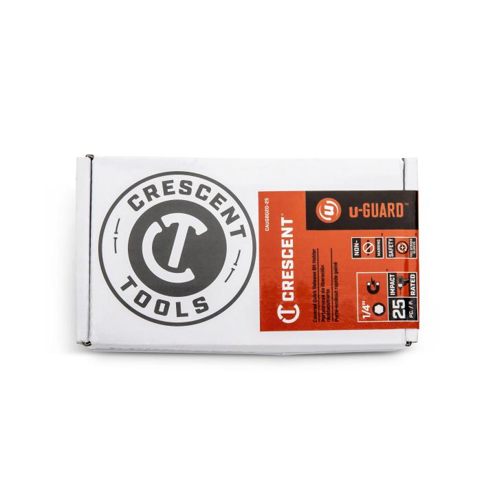 u-GUARD™ Covered Quick Change Magnetic Bit Holder - 25 Pack