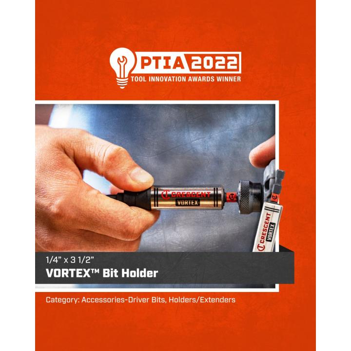 VORTEX™ Bit Holder 1/4" x 3-1/2" | Crescent Tools