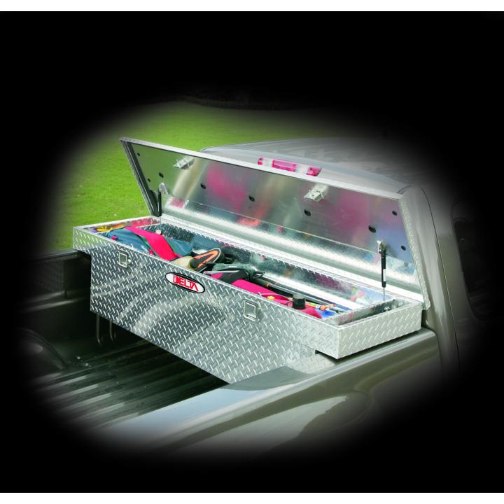 Aluminum Single Lid Fullsize Slimline Crossover Truck Box